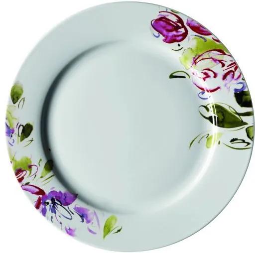 Porcelánový talíř, 20,21 cm, Floral Barva: 20,5 cm