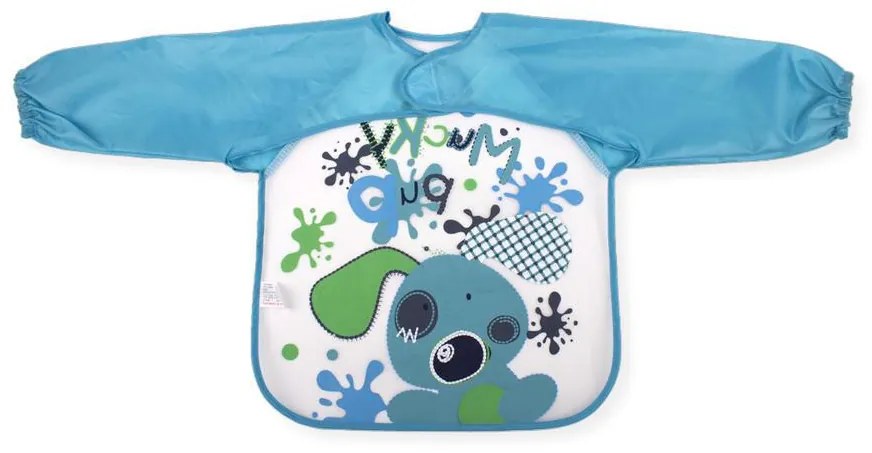 Interbaby Bryndák s rukávkama 30x35 Modrý