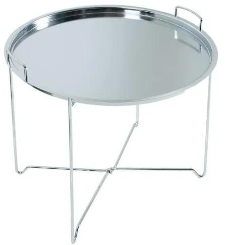 Konferenční stolek Zareen, stříbrná