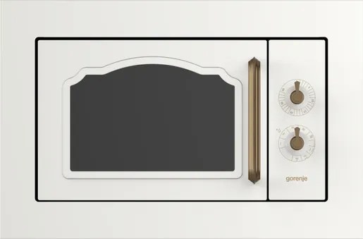 Gorenje Classico vestavná mikrovlnná trouba vanilka BM235CLI