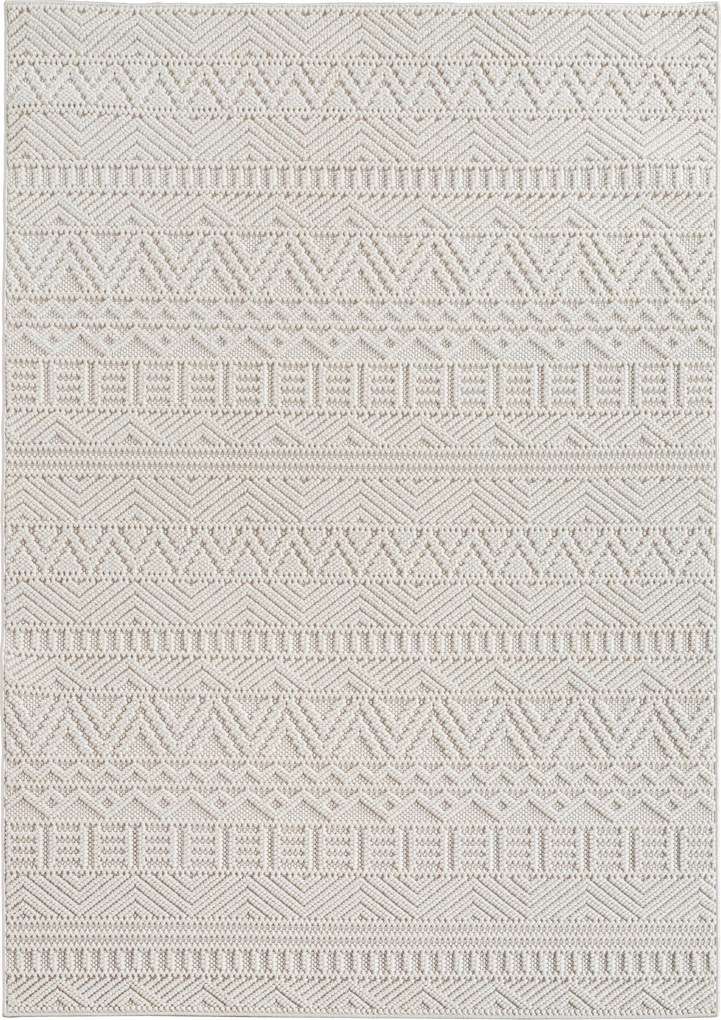 Ayyildiz, Kusový koberec Helix 2202 cream, 140x200, béžová, chodba / předsíň