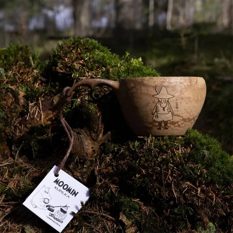 Hrnek kuksa Kupilka Snufkin 0,37l, hnědý