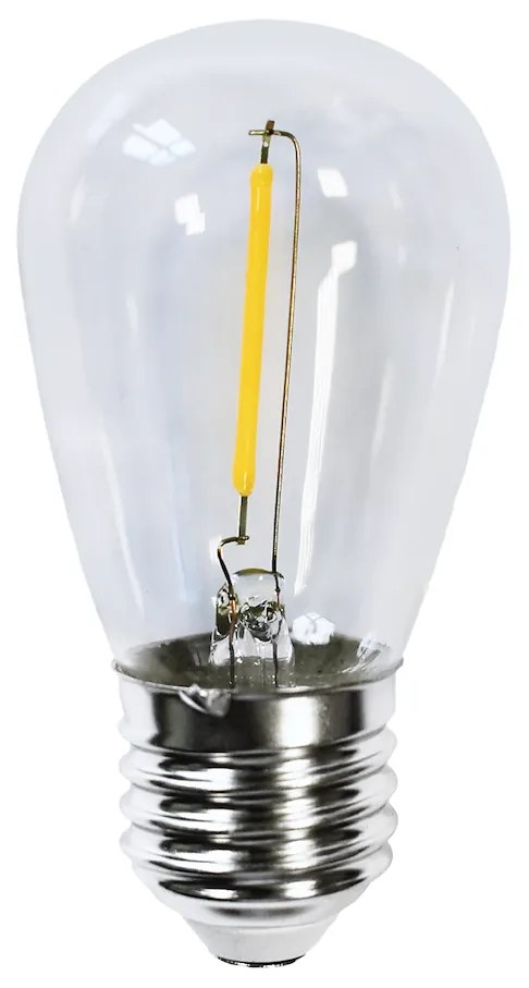 Dekorační LED žárovka E27 teplá 2700k 0,5w 40 lm
