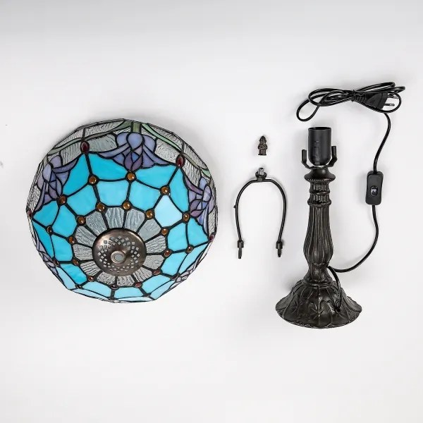 BRILAGI - Tiffany vitrážová stolní lampa LORAS 1xE27/40W/230V