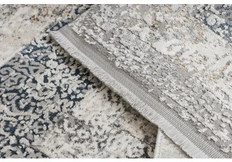 Dywany Luszczow Kusový koberec TULS střapce 51323 Vintage, rámu, růžice slonová kost / šedá Rozměr koberce: 120 x 170 cm