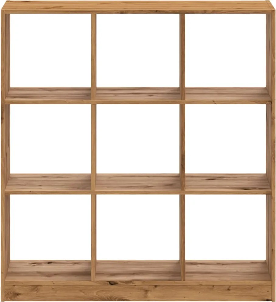 Knihovna dub artisan 102 x 32 x 108 cm kompozitní dřevo 3307845