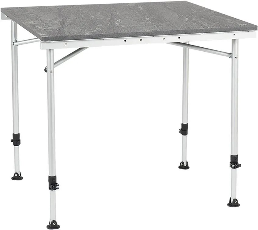 Kempingový stůl travellife sorrento tafel uitschuifbaar honeycomb dark grey 80 x 110 x 140 cm