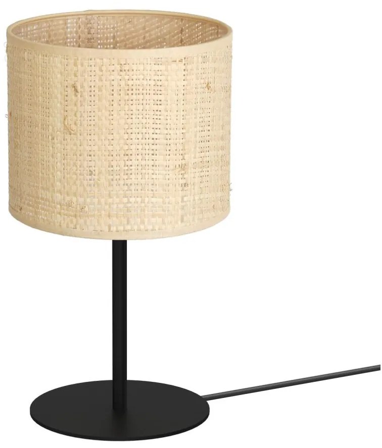 Luminex Stolní lampa RATTAN 1xE27/60W/230V pr. 18 cm ratan LU5284