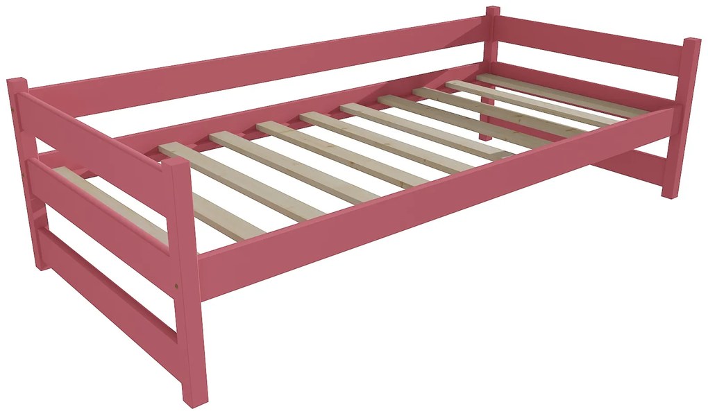 Vomaks Dětská postel DP 023 Rozměr: 90 x 180 cm, Barva: barva růžová