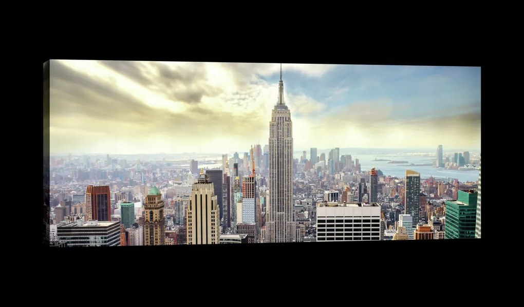Obraz 145x45 Město New York mrakodrapy urbanistika panorama krajina