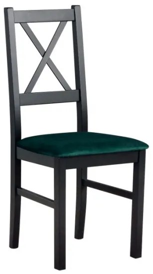 Drewmix jídelní sestava DX 22 odstín dřeva (židle + nohy stolu) grafit, odstín lamina (deska stolu) grandson, potahový materiál látka