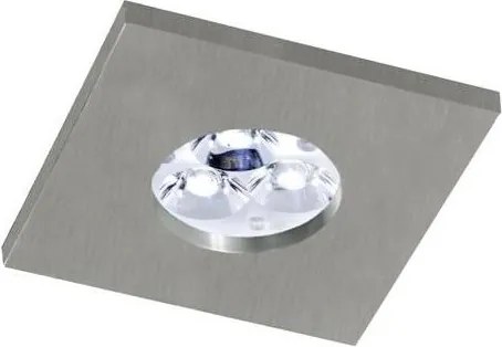 BPM 3006.01.RF.SA-SA.GU Vestavné svítidlo Aluminio Plata IP65, kartáč.hliník 1x50W, 230V (stárý kód BPM 3006GU) - BPM