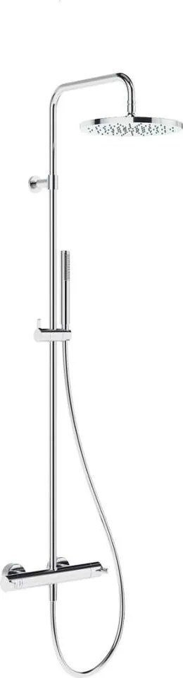 Ravak Termo - Sprchový set TE 095.00CR s termostatem, průměr 25 cm, chrom X070692
