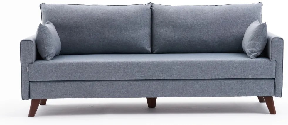 Hanah Home Rozkládací pohovka BELLA modrá 208 cm 825BLC1688
