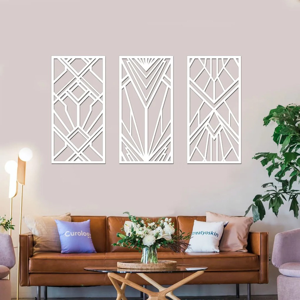 dřevo života Dekorační panel ART Zvolte barvu dekoru: Antracitová, Rozměry šxv (cm): 60x40