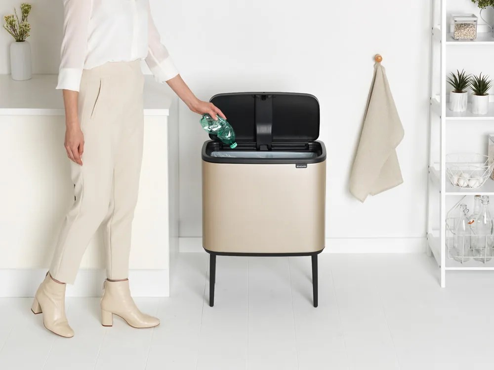 Brabantia BO Touch Bin champagne