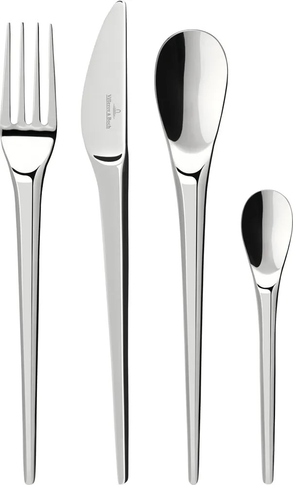 Villeroy&Boch Villeroy & Boch NewMoon příborová sada, 24 ks, 44 × 29 × 6,5 cm
