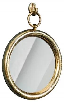 Portrait nástěnné zrcadlo zlaté 30 cm
