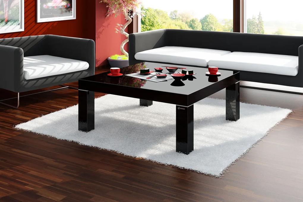 Hubertus Konferenční stolek KW 100 Barva nábytku: Černý lesk