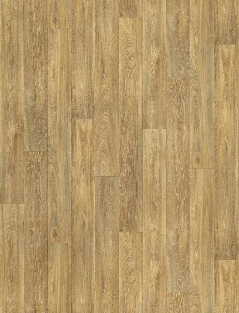 BEAUFLOR PVC podlaha - lino AMBIENT Havanna Oak 633M - světlé hnědé dřevo ŠÍŘKA: 4 m, POUŽITÍ: Zátěžové