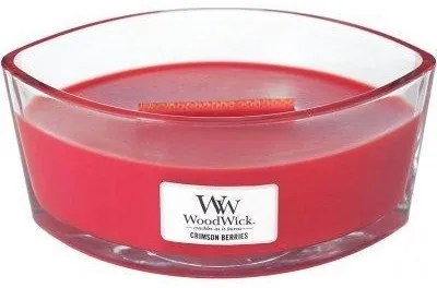 Vonná svíčka WoodWick Hearthwick, 453,6 g - Crimson Berries