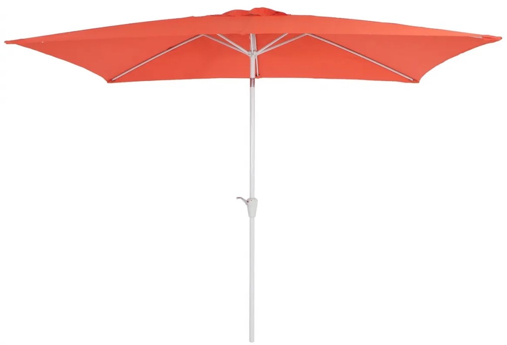 Slunečník N23 2x3m polyester/hliník - terakota