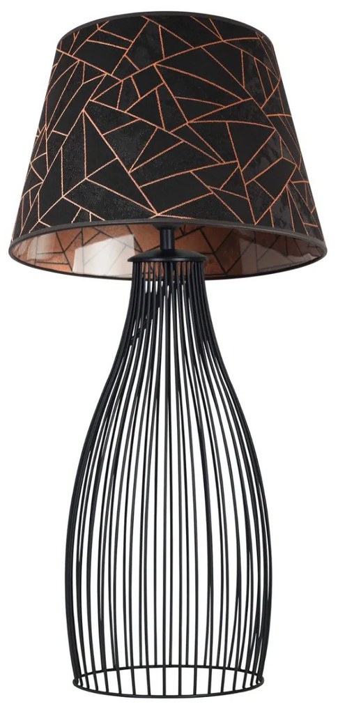 Stolní lampa Werona, 1x textilní stínítko (výběr ze 6 barev)
