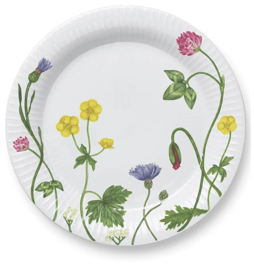 Porcelánový talíř Hammershoi Summer Flowers 22 cm Kähler