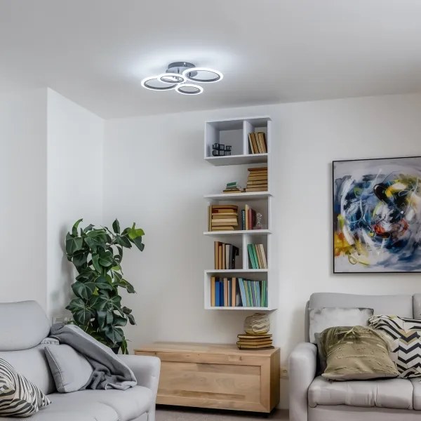Brilagi - LED Stmívatelný přisazený lustr ORBITS LED/50W/230V 3000-6500K + DO