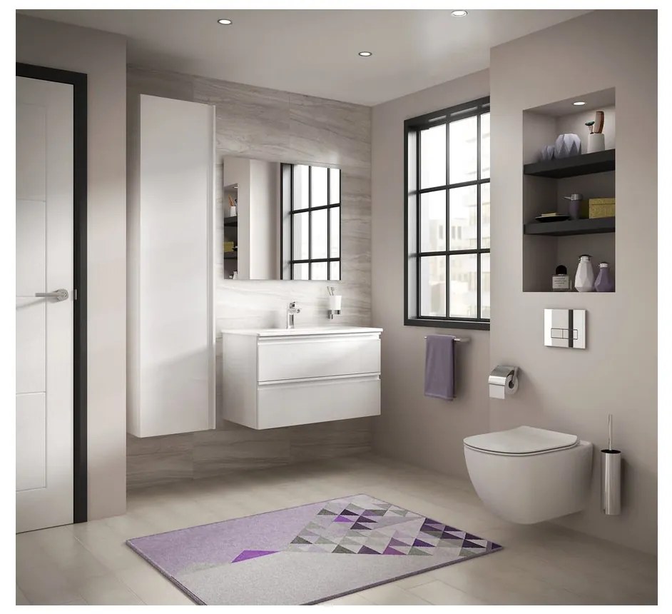 Ideal Standard Tesi- SET: Závěsné WC, 36x53cm, RIMLESS + sedátko, ultra ploché, Soft-Close T355101