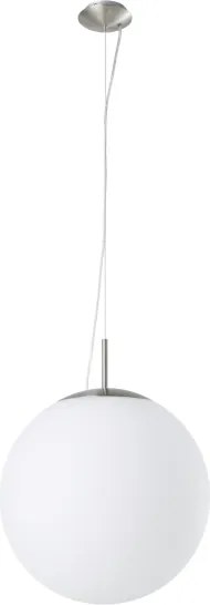 Eglo 63271 - Lustr na lanku PIEDALE 1xE27/60W/230V pr. 43 cm matný chrom