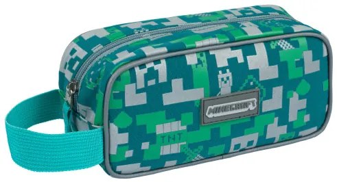 MINECRAFT penál Silver Creeper