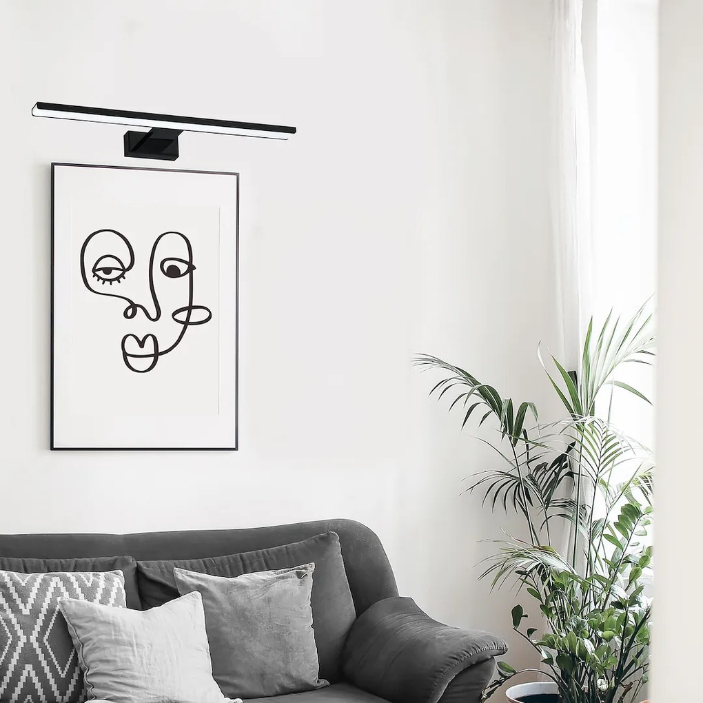 Nástěnné LED svítidlo Pinto, 1x LED 12w, 3000k, (50 cm), b