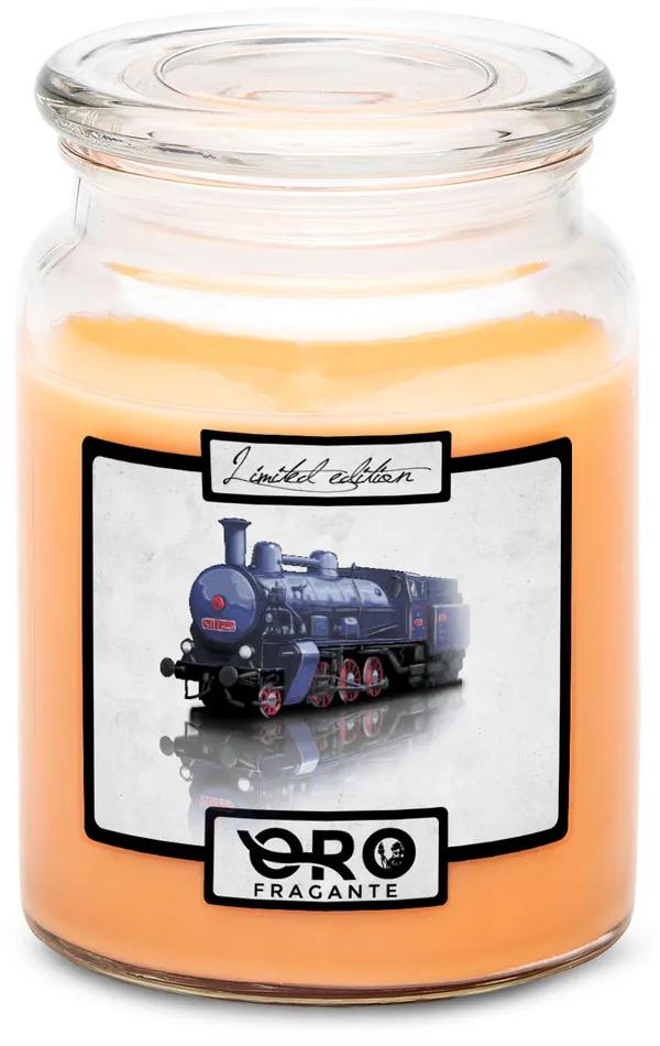 Svíčka Parní lokomotiva (Vůně svíčky: Tropické ovoce)