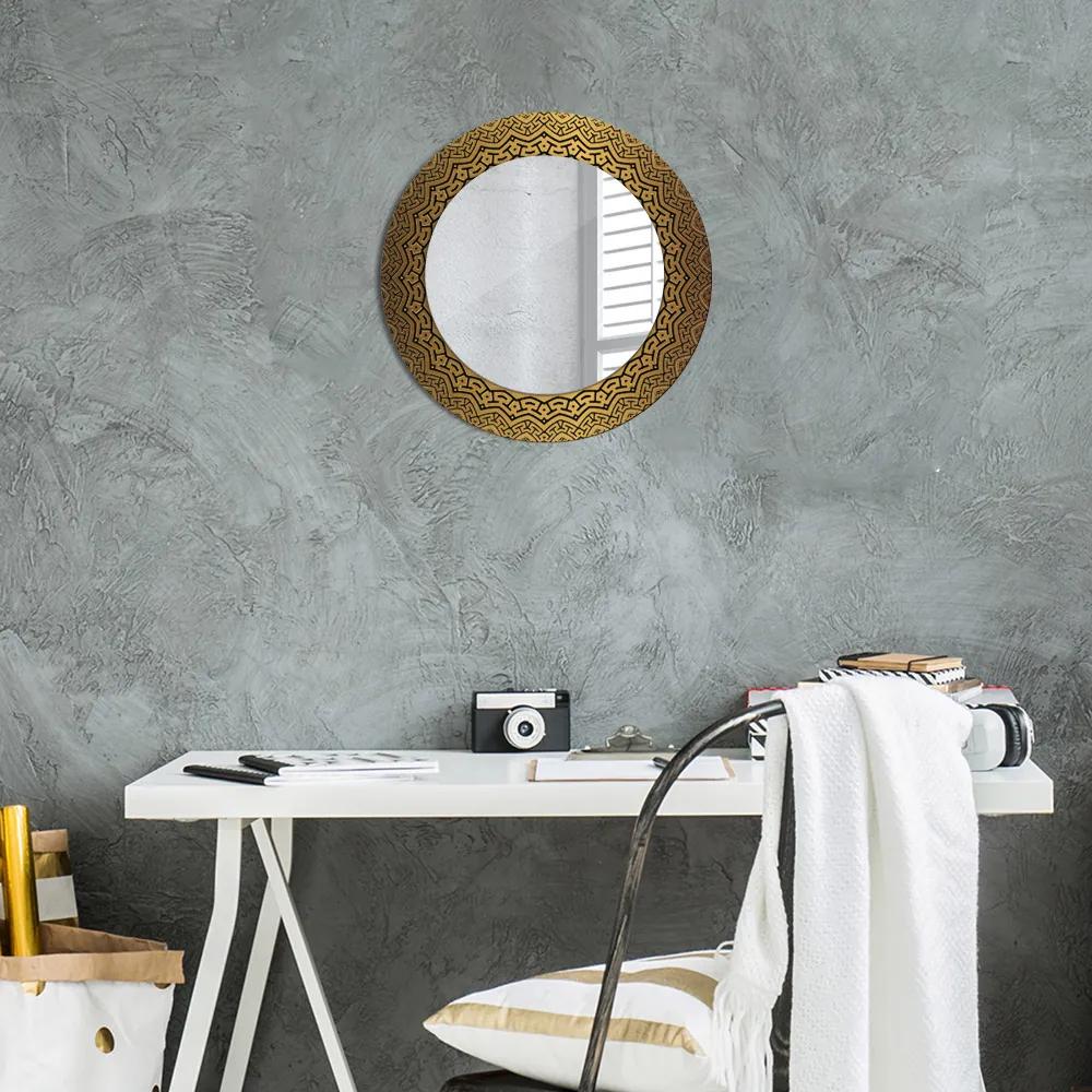 Kulaté dekorativní zrcadlo Řecký ozdoba fi 50 cm