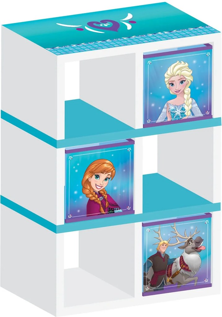 MAXMAX Dětský regál Ledové království - Frozen