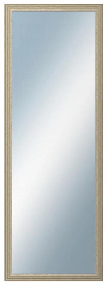 DANTIK - Zarámované zrcadlo - rozměr s rámem cca 50x140 cm z lišty LYON stříbrná (2704)
