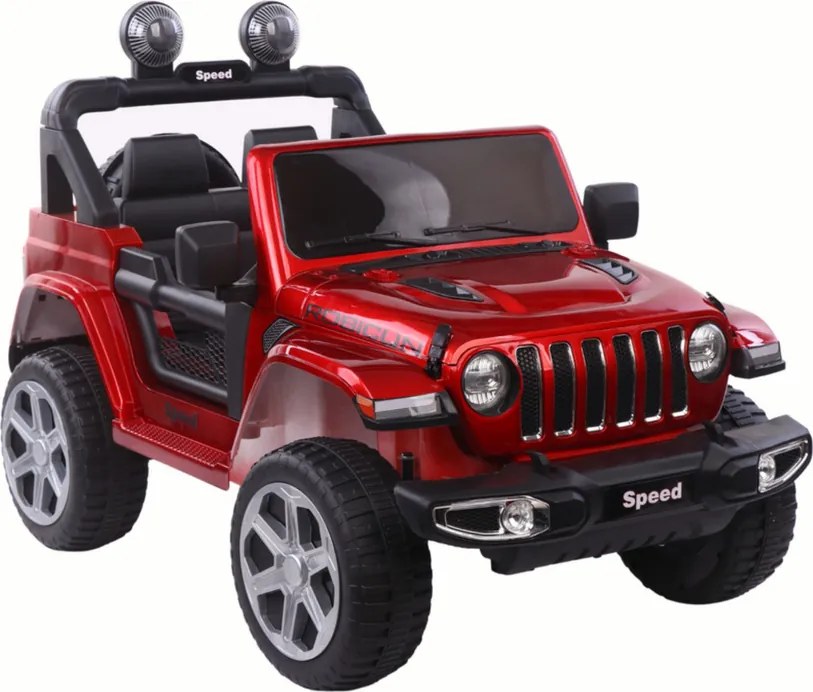 LEAN CARS Elektrické autíčko FT-938 4x4 lakované, červené
