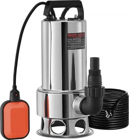 ponorné vodní čerpadlo, 1300 W 20000 l/h, s 10 m