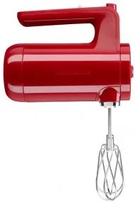 KitchenAid 5KHMB732EER bezdrátový ruční šlehač, královská červená