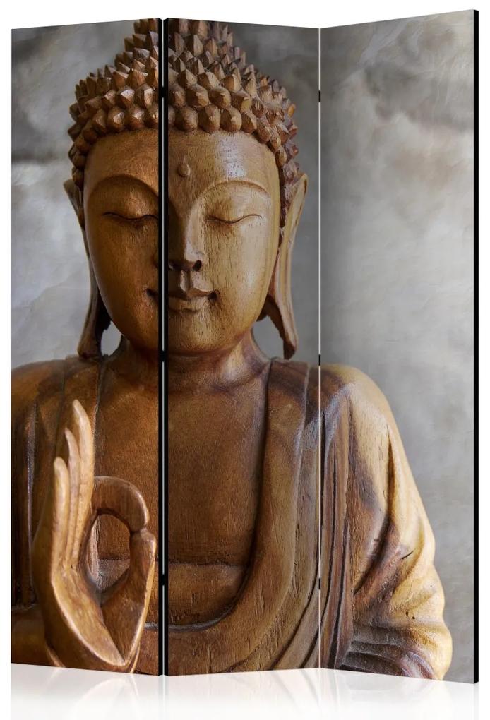 Paraván vyřezávaný Buddha Velikost (šířka x výška): 135x172 cm