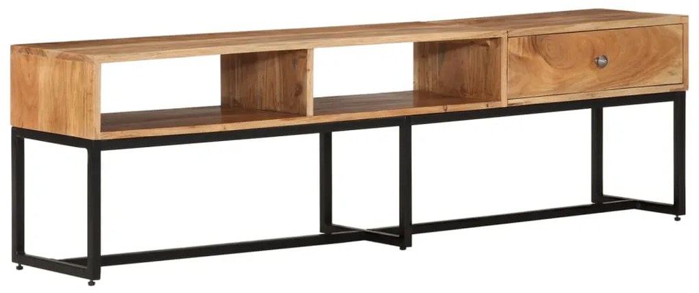 TV skříňka 160 x 30 x 45 cm masivní akáciové dřevo 337991