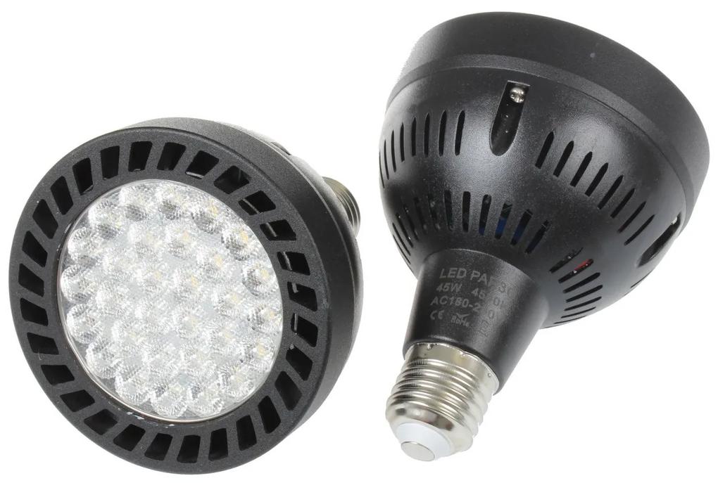 T-LED LED žárovka E27 PAR30 OB45-24 Teplá bílá