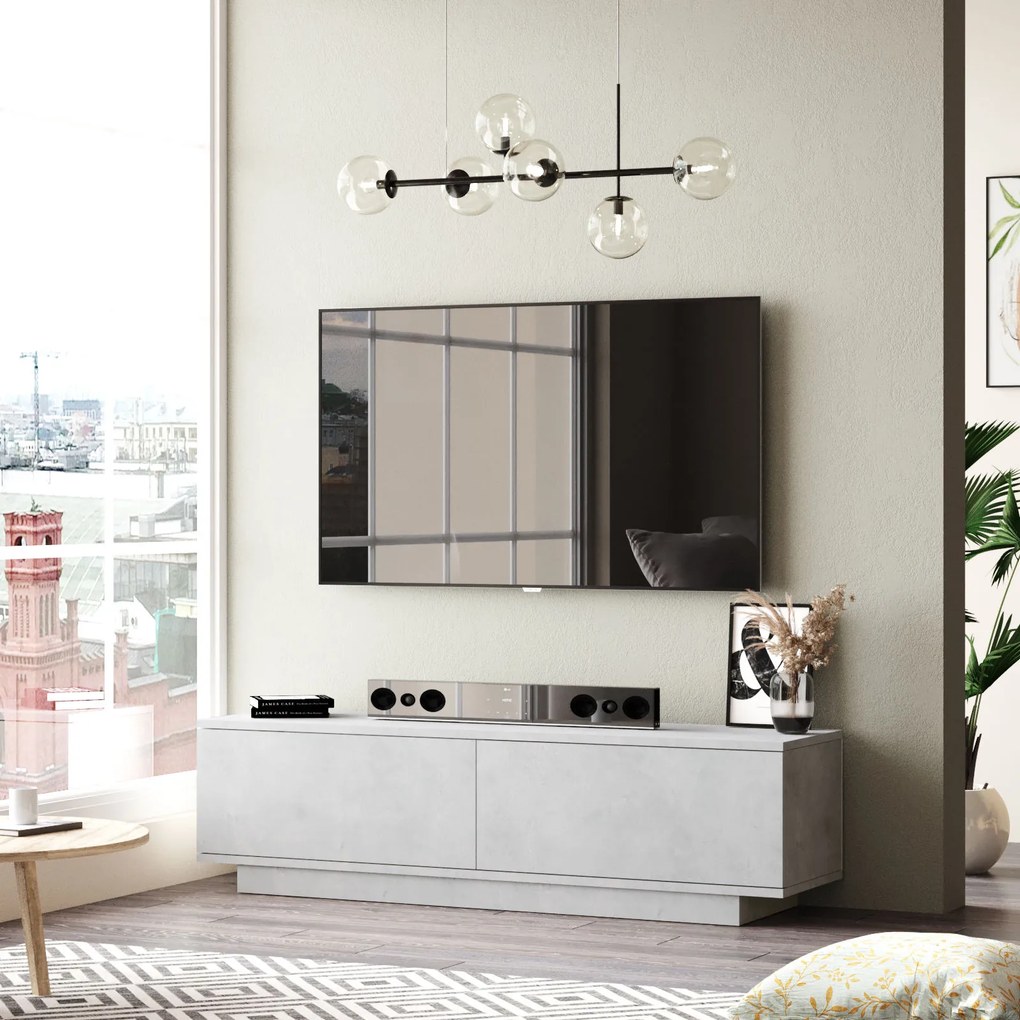 Kalune design Dřevěný TV stolek FN světlý 956LCS1623