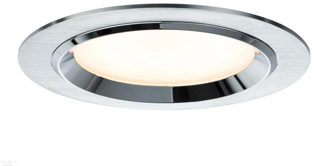 Paulmann 92694 Premium Line Dot, set  kulatých svítidel v kombinaci chromu a hliníku, 3x8W LED, prům. 15cm
