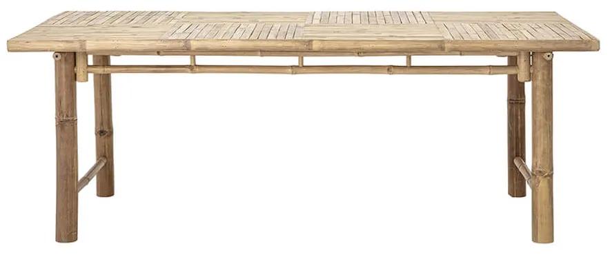 Bambusový jídelní stůl sole 200 x 100 cm přírodní MUZZA