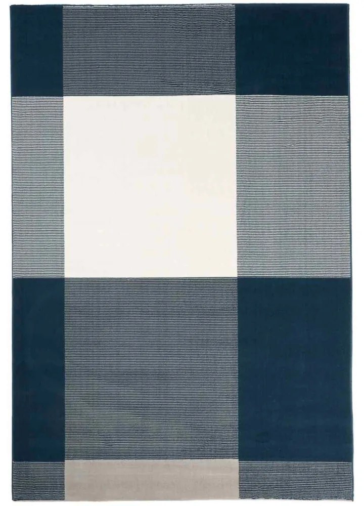Kusový koberec PP Roberto modrý, Velikosti 120x170cm