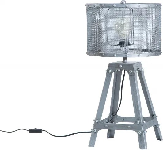 Deflee stolní lampa LOFT IRON GREY LAMSTOL38150kov  36 cm x 60 cm x 36 cm