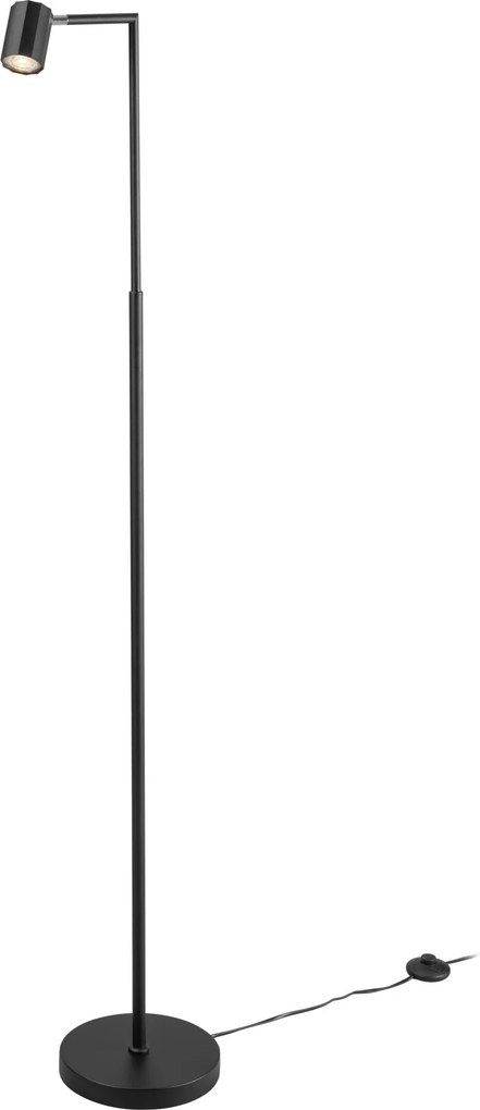 Livarno home Stojací LED lampa Theia (černá)