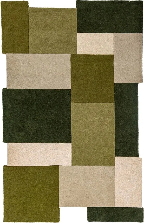 Ručně tkaný vlněný koberec 200x290 cm Collage – Flair Rugs